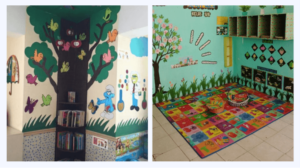 10 Contoh Pojok Baca Kelas Inspiratif Kreatif & Cara Membuat - Deepublish